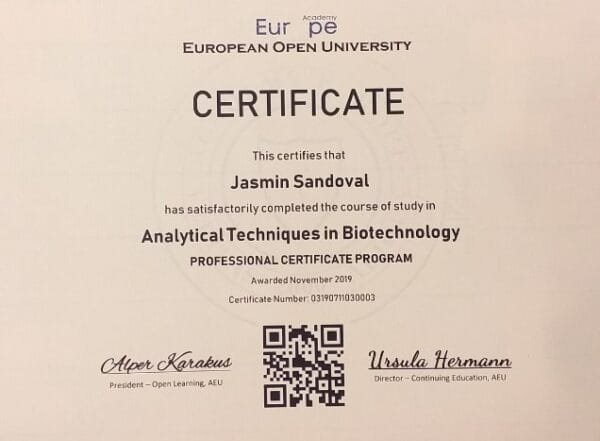 Diploma & Certificate Samples - Academy Europe | European Open University